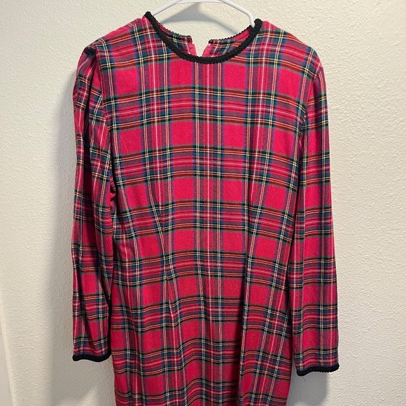 Dresses | Vintage Plaid Dress | Poshmark